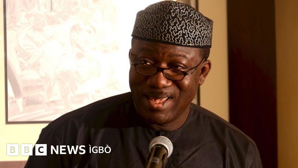Kayode Fayemi: Ntuliaka a bụ nke kachasị kwụrụ ọtọ na Ekiti - BBC News Ìgbò