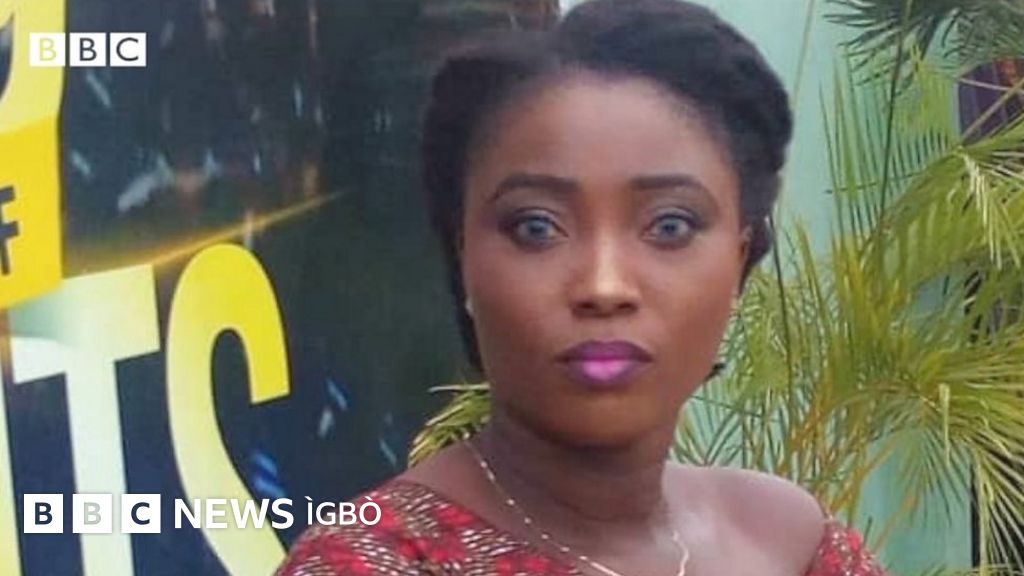 Aka akparala onye uweojii gbara Joy Ndubueze egbe n'ọnụ - BBC News Ìgbò
