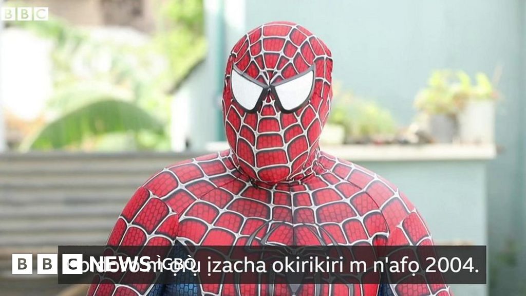 Nigeria Spider Man: Ihe mere m ji eke ekike pụrụ iche ma m na-ekpocha ...