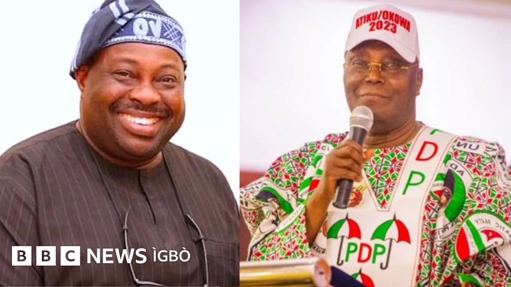 Ihe mere Atiku na ndị ọzọ ji hapụ PDP banye ADC - BBC News Ìgbò