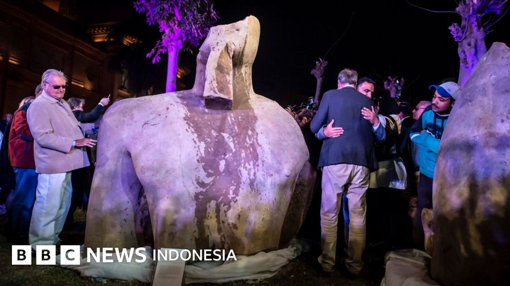 Patung yang diangkat di Mesir 'bukan tiruan Firaun Ramses II' - BBC ...