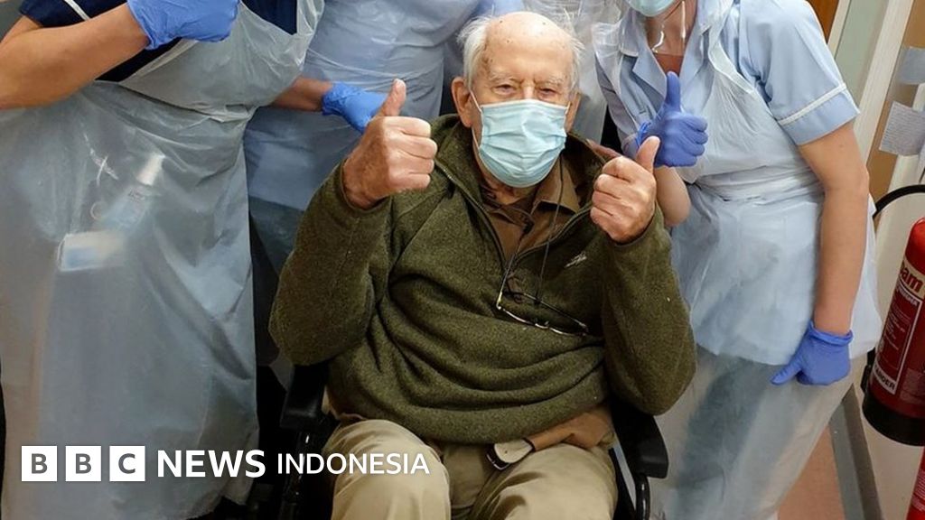 Virus corona: 'Luar biasa', pria berusia 101 tahun sembuh dari infeksi Covid-19 - BBC News Indonesia