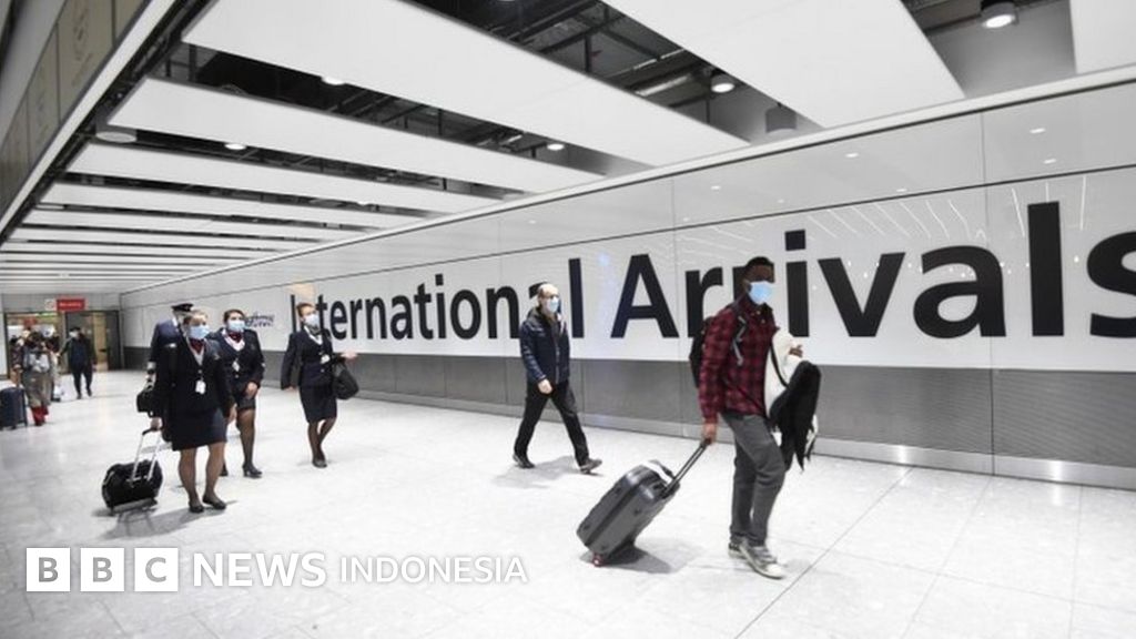 Varian baru Covid-19: Lebih dari 40 negara larang penerbangan dari Inggris - BBC News Indonesia