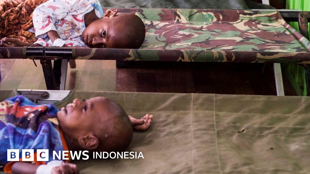 Campak dan kelaparan di Asmat: ke mana APBD triliunan? - BBC News Indonesia