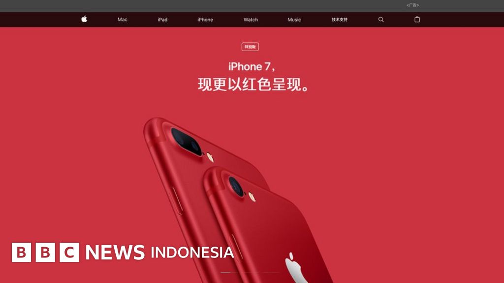 Mengapa iPhone merah tidak 'merah' di Cina? - BBC News Indonesia