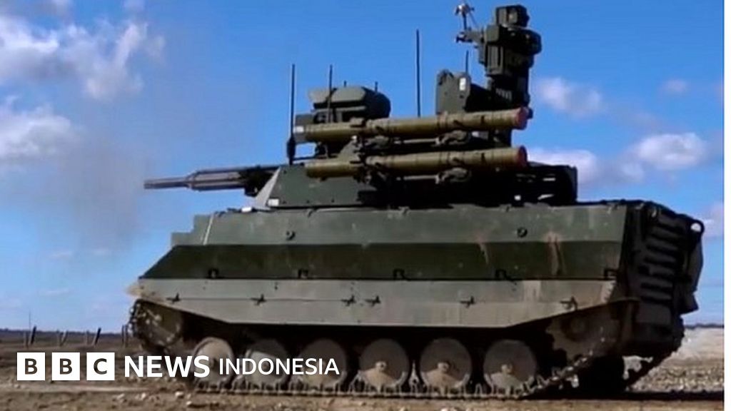 Rusia akan pamerkan tank robot saat parade kemenangan Perang Dunia II ...