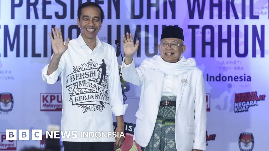 Joko Widodo dan Ma'ruf Amin jalani tes kesehatan - BBC News Indonesia