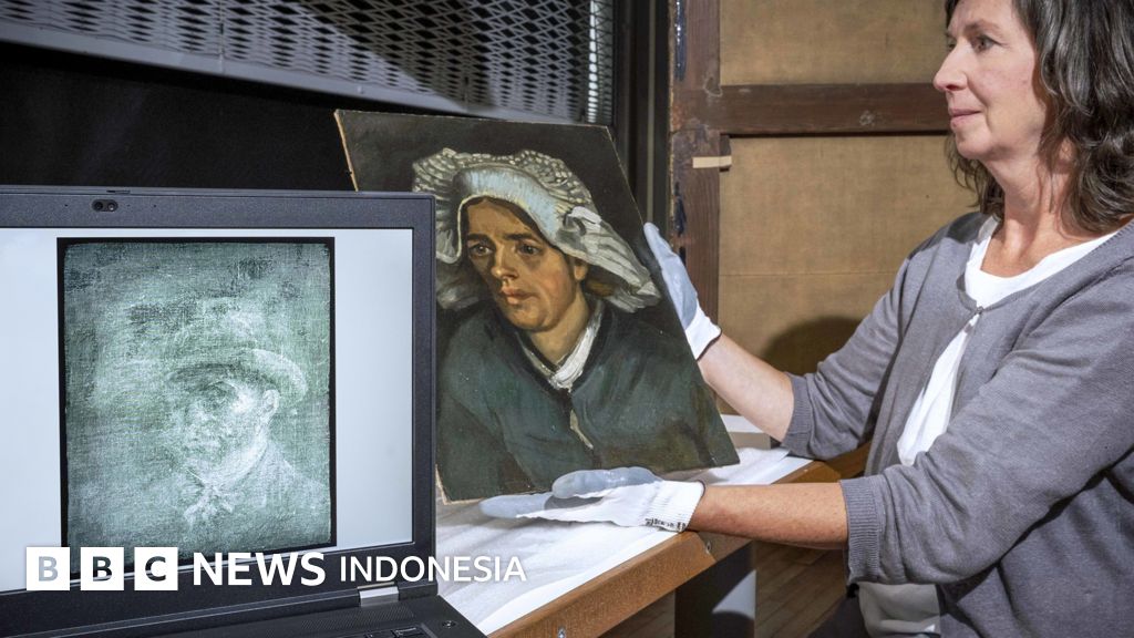 Vincent van Gogh: X-ray mengungkap lukisan potret diri yang tersembunyi di balik lukisan ...