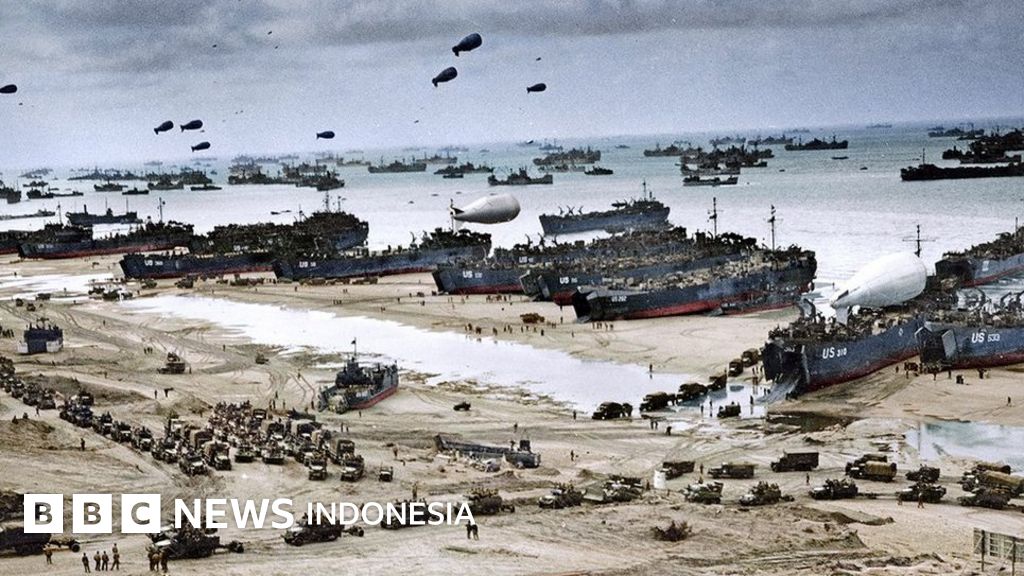 Perang Dunia II: Pendaratan tentara sekutu di Prancis dalam foto ...