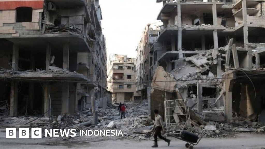 Perang Suriah : 'Pasukan pro-Assad merebut kembali 10% wilayah Ghouta ...