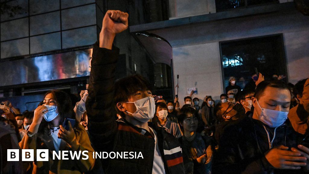 Covid di China: Aksi demo melawan pemerintah dan penangkapan jurnalis ...