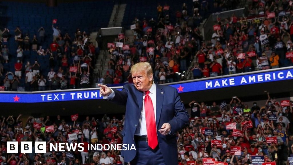 Kampanye Trump: Tim sukses bantah jumlah peserta 'dimanipulasi pengguna ...