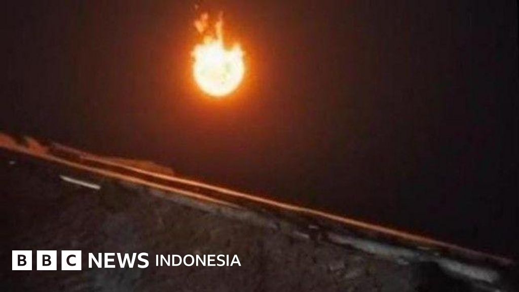Meteor jatuh: Seberapa besar ukuran meteor yang melintasi Cirebon dan ...