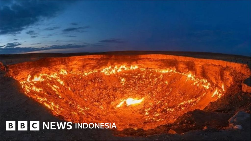 Misteri 'Gerbang Neraka': Asal usul Kawah Darvaza dan penyebab api ...