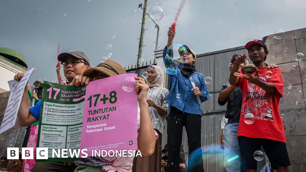 Demo hari ini: Apa itu tuntutan 17+8? – Demo akan terus digelar sampai tuntutan dipenuhi, DPR ...