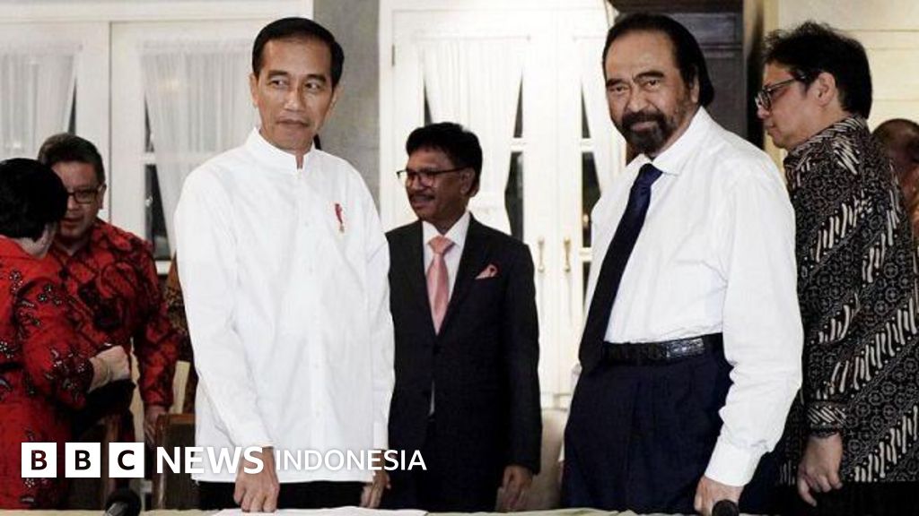 Pemilu 2024: Surya Paloh bertemu Jokowi, apakah dalam rangka penjajakan koalisi Prabowo-Gibran ...