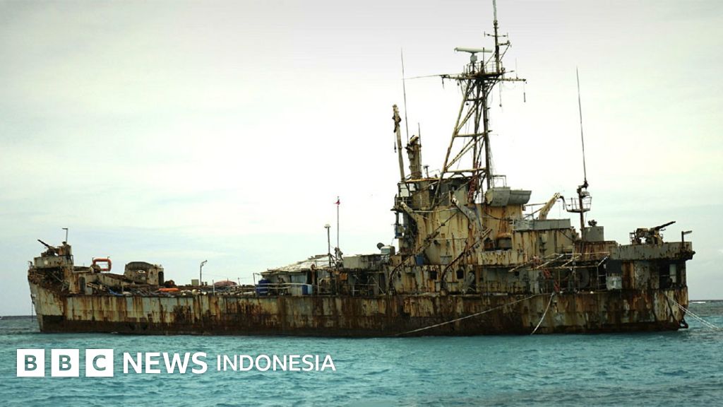 Kisah kapal tua Filipina dalam sengketa dengan China di Laut China Selatan - BBC News Indonesia