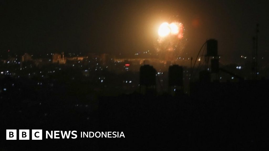 Israel Kembali Gempur Gaza Setelah Kelompok Palestina Terbangkan Balon