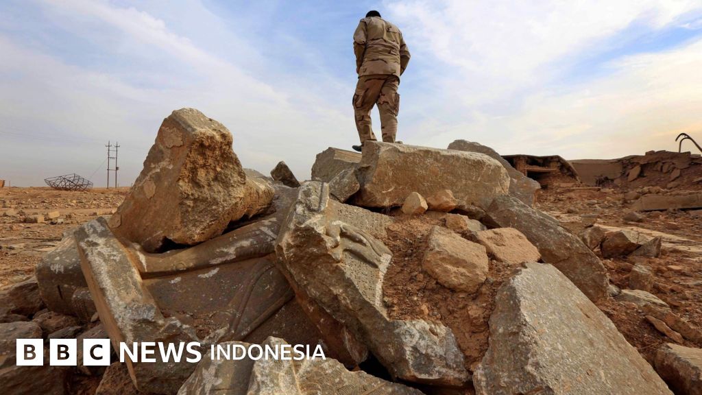 Dalam foto: Kehancuran kota purba Nimrud oleh ISIS - BBC News Indonesia Dalam foto: Kehancuran kota purba Nimrud oleh ISIS - BBC News Indonesia