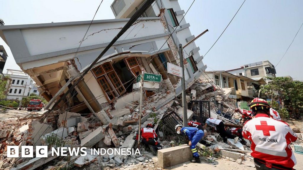 Gempa Myanmar: Militer Myanmar menembaki konvoi Palang Merah China yang membawa bantuan untuk ...