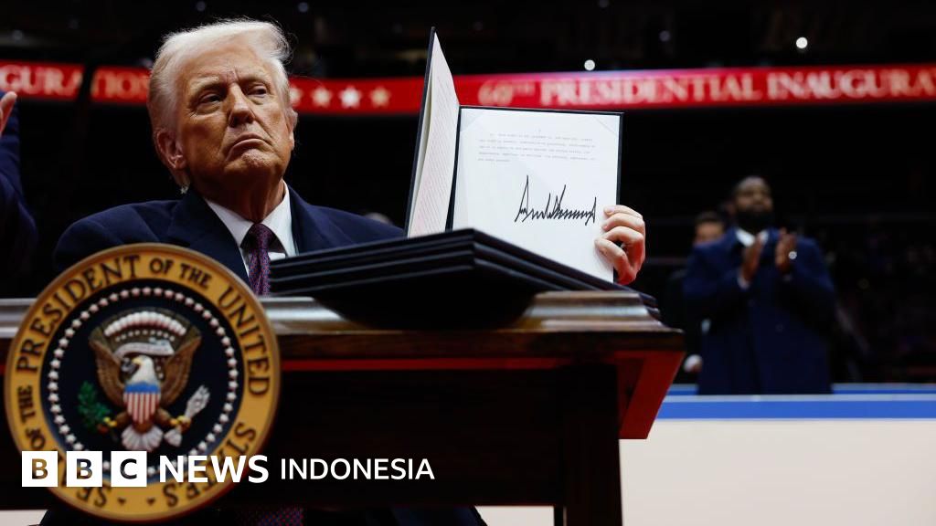 Donald Trump dilantik sebagai presiden AS - BBC News Indonesia