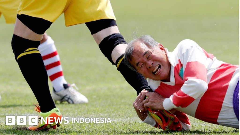 Jepang: Tren lansia bermain olah raga rugby - BBC News Indonesia