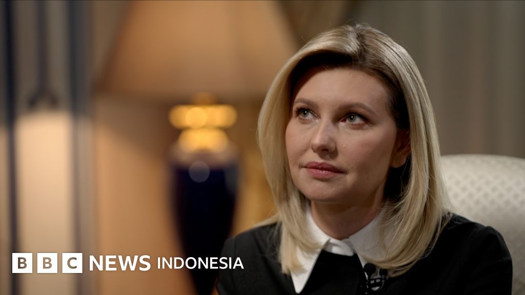 Ibu Negara Ukraina, Olena Zelenska: 'Kami akan bertahan' - BBC News ...