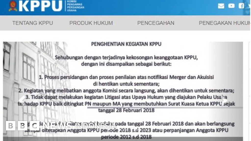 Bagaimana komisioner Komisi Pengawas Persaingan Usaha (KPPU) bisa ...