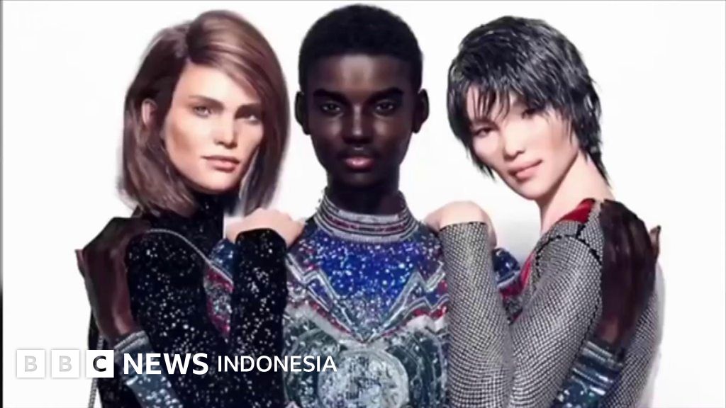 Akankah model digital gantikan model manusia di masa depan? - BBC News ...