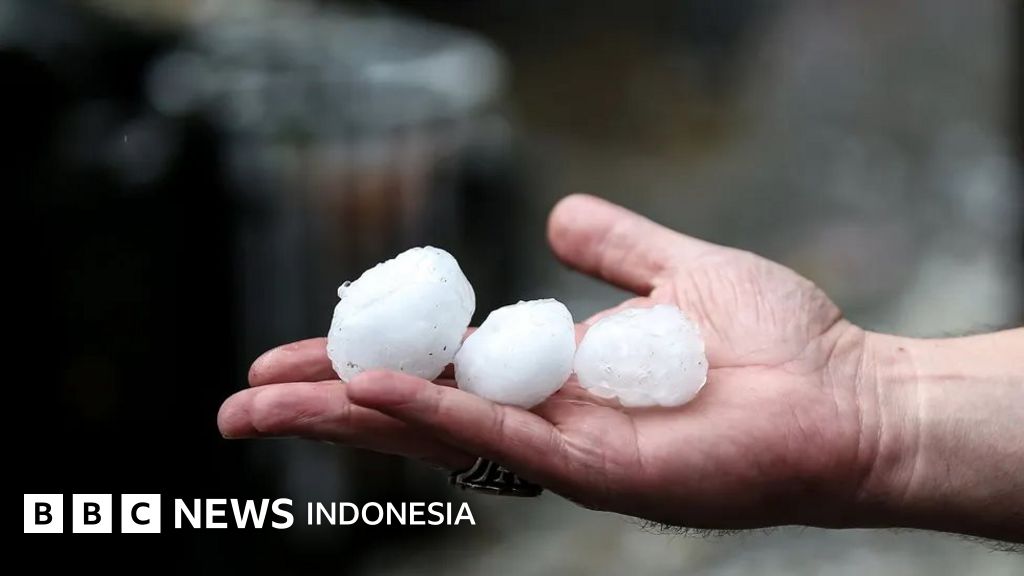 Perubahan iklim sebabkan hujan es lebih besar dan lebih sering? - BBC ...