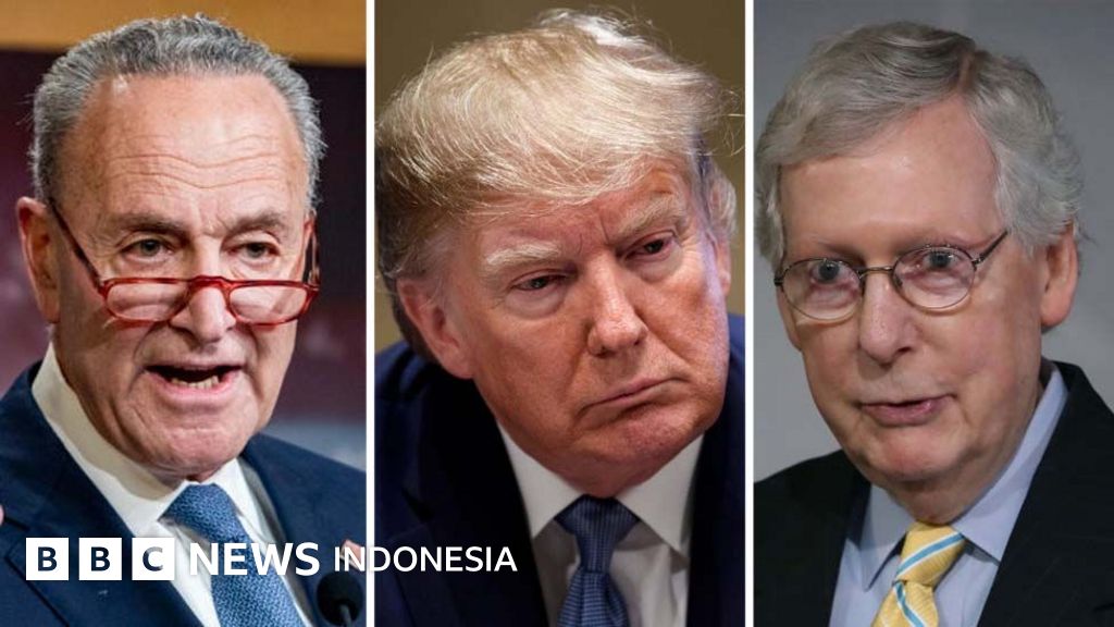 Sidang pemakzulan: Trump catat sejarah sebagai presiden ketiga AS yang disidang - BBC News Indonesia