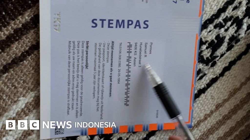 Warga keturunan Maluku dukung partai kiri di pemilu Belanda - BBC News Indonesia