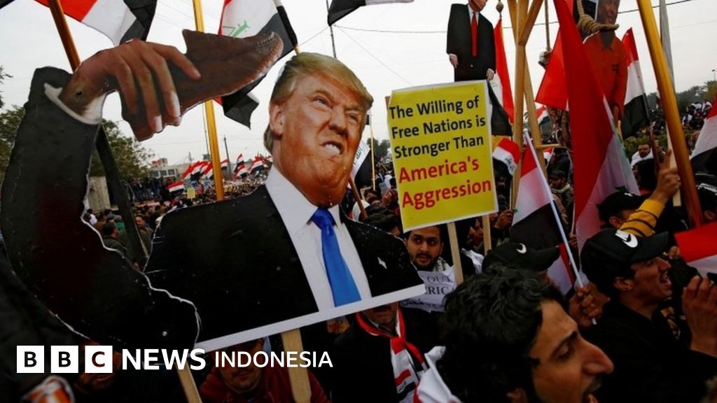 Kedutaan Amerika Serikat di Baghdad kena hantam tiga roket - BBC News ...