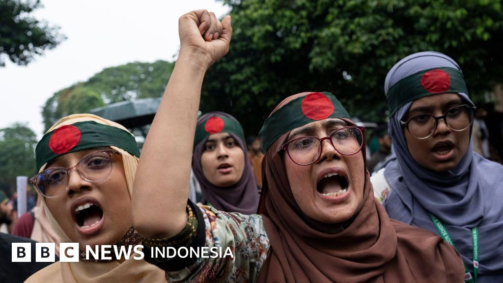 Bangladesh: Demo para perempuan yang menggulingkan Sheikh Hasina - BBC News Indonesia