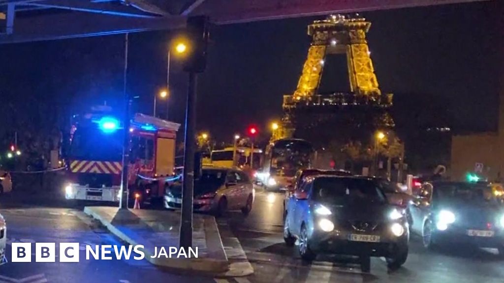 パリ・エッフェル塔近くで通行人襲撃、1人死亡 刃物持った男を逮捕 - BBCニュース