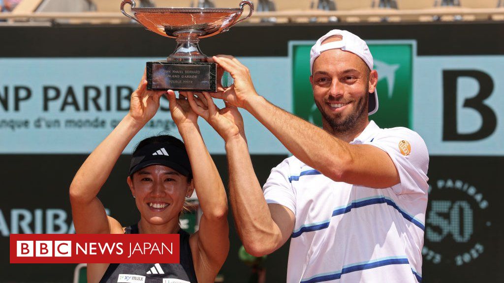 テニス全仏、加藤未唯が混合ダブルスで初優勝 女子ダブルスで失格の4日後 Bbcニュース 