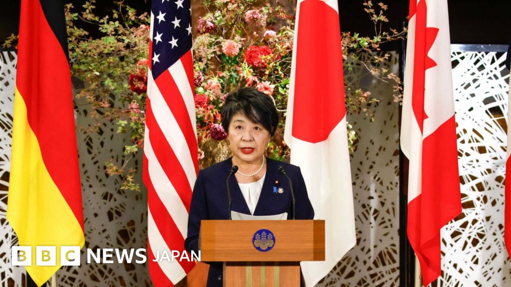 G7、ウクライナ支援は「決して揺らがない」 東京での外相会合で声明 - BBCニュース