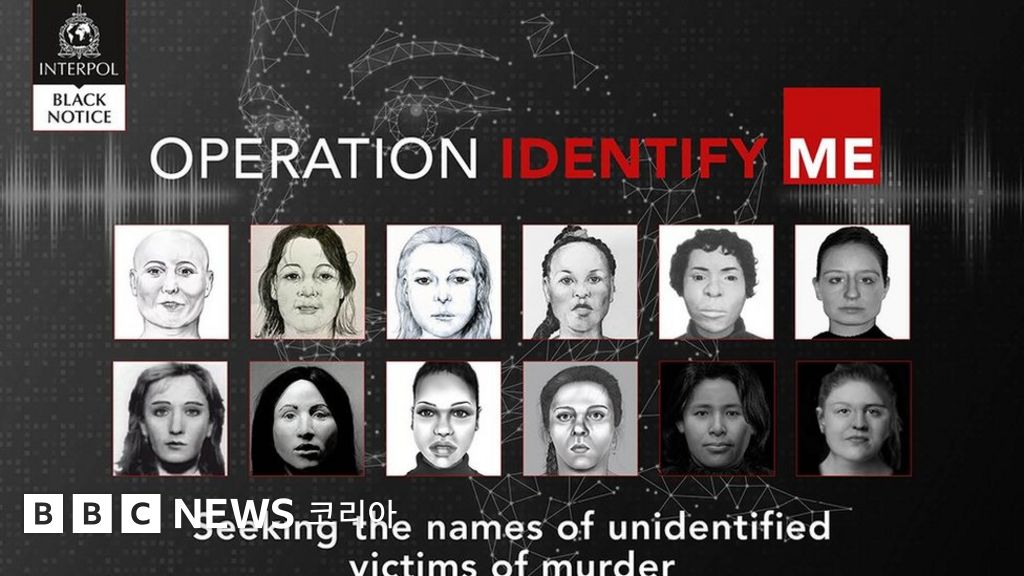 살인미제사건: 유럽 3개국 경찰, 살해된 여성 22명의 신원 찾기 위해 공조 - BBC News 코리아