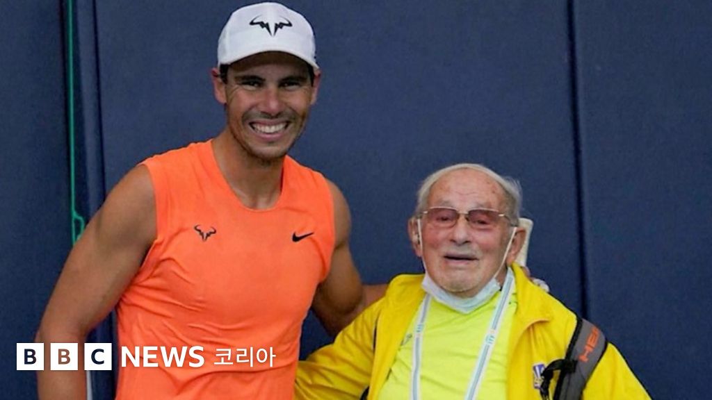 나달: 세계 최고령 테니스 선수와 라파엘 나달의 만남 - BBC News 코리아