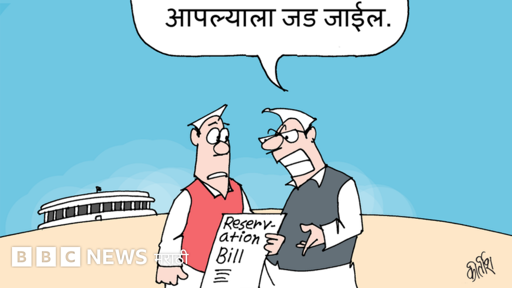आजचं कार्टून : काय टायमिंग आहे - BBC News मराठी