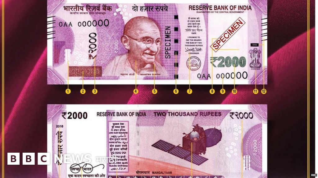 RBI Fake Currency Alert : बनावट नोटा कशा ओळखायच्या? - BBC News मराठी