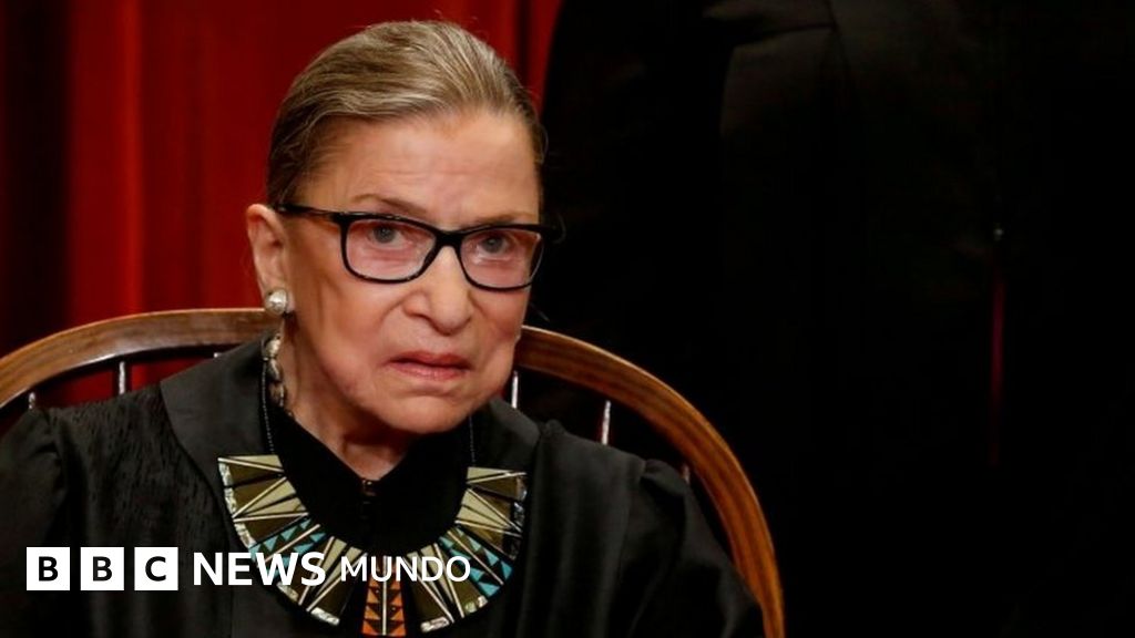 Ruth Bader Ginsburg, jueza de la Corte Suprema de EE.UU. y heroína pop ...