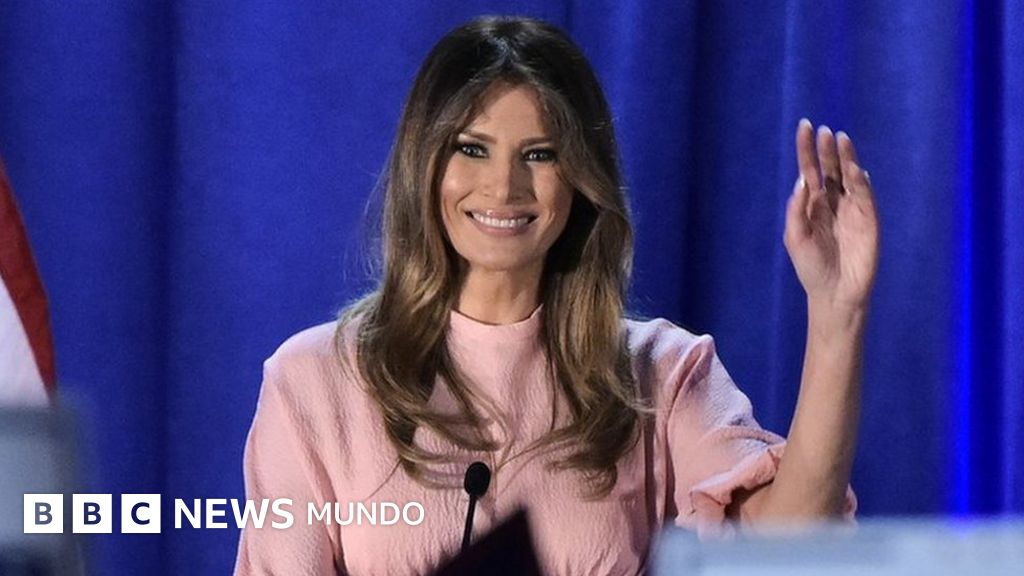 Elecciones En Estados Unidos El Inusual Discurso De Melania Trump
