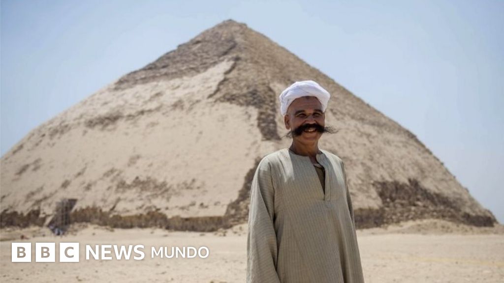 En fotos: así es la Pirámide Acodada de Egipto que acaba de abrirse al ...