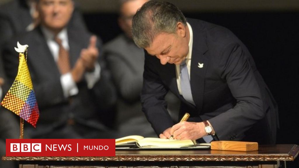 Las Imágenes De La Firma Del Acuerdo De Paz Con Las Farc En Colombia