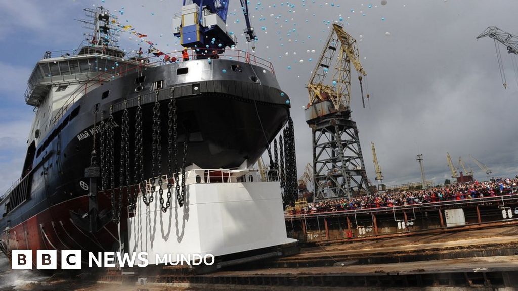 El impresionante rompehielos con el que Rusia busca dominar el Ártico ...