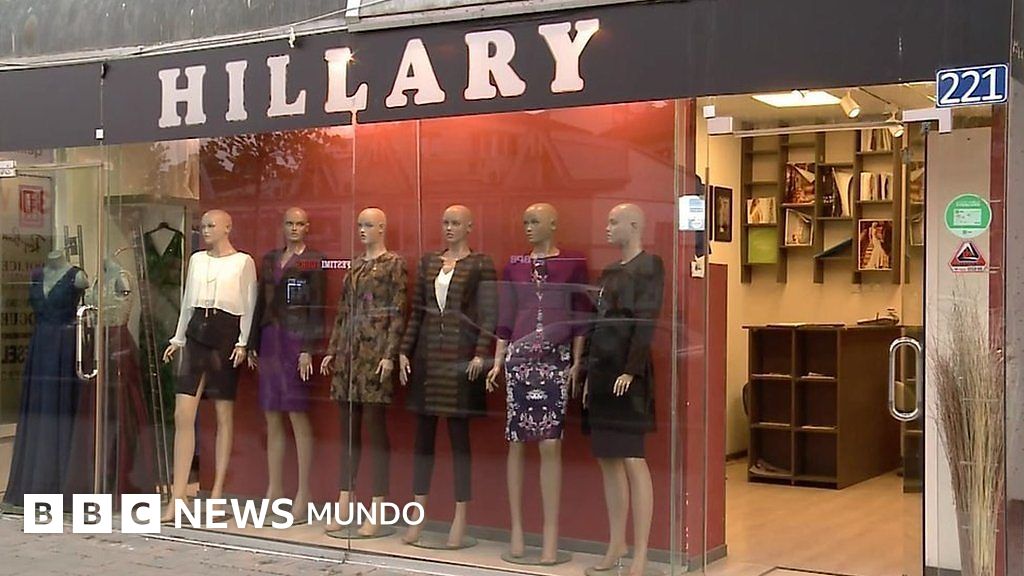 La tienda en Kosovo que vende ropa estilo Hillary Clinton - BBC News Mundo
