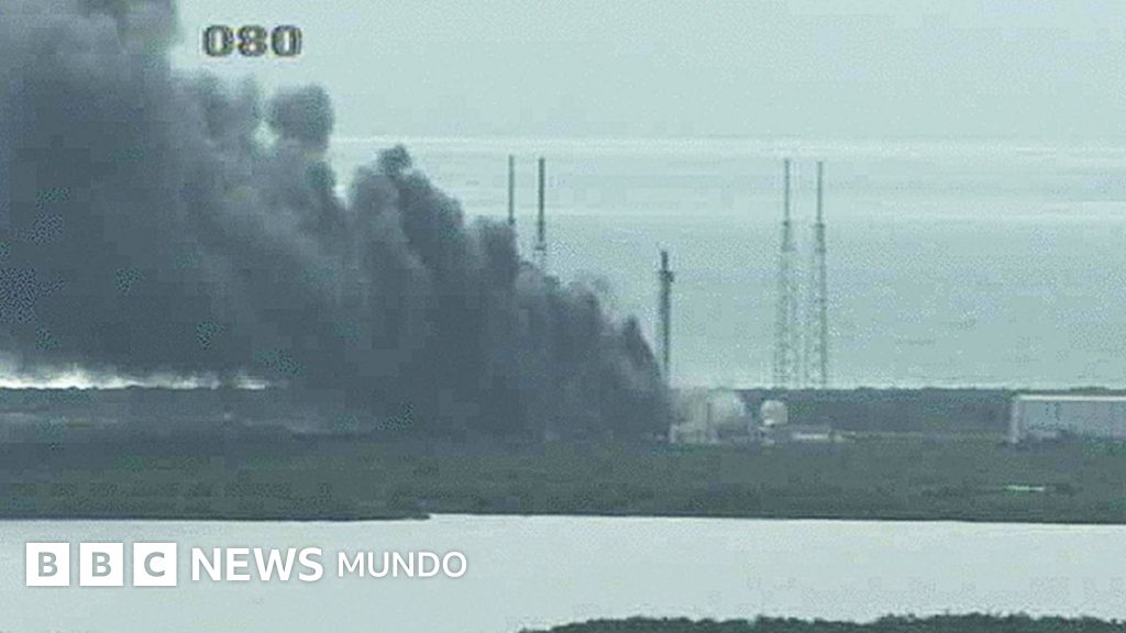 Explota un cohete de SpaceX durante una prueba en la base de Cabo ...