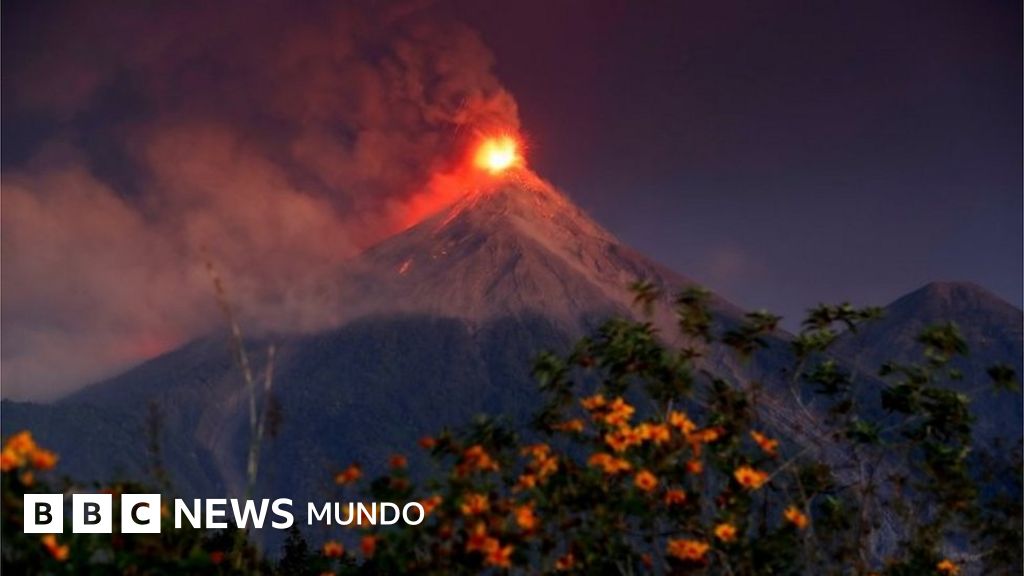 Volcán de Fuego en Guatemala: las impresionantes imágenes de la nueva ...