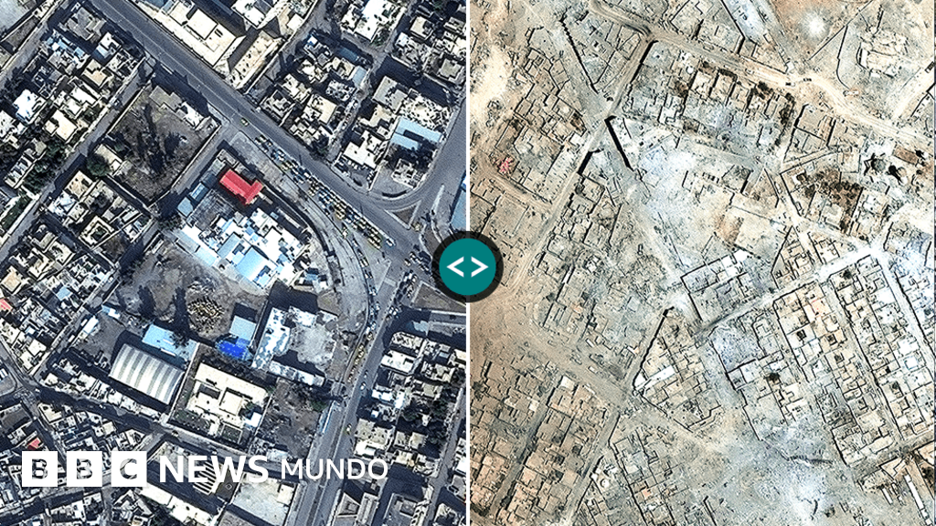 Los mapas, fotos y gráficos que muestran la devastación de Mosul, la ...